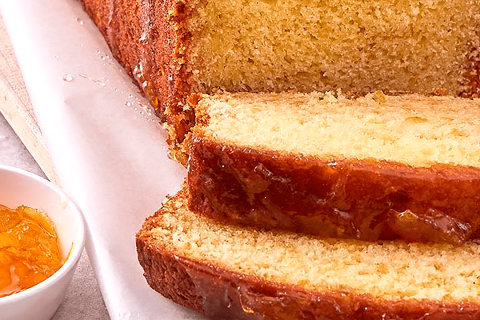 SASKO Citrus Cake With Marmalade Glaze | Bake It Better